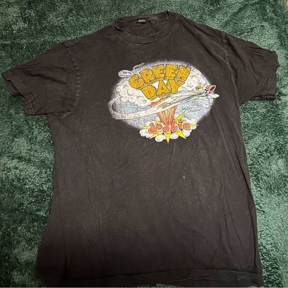 Hot Topic | Shirts | Vintage Hottopic Green Day Graphic Tee | Poshmark